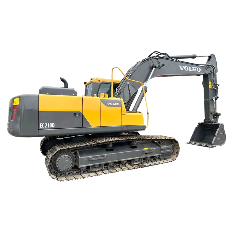 Used 2012 Crawler Excavator Almost Brand New Volvo 210 Volvo Ec210d ...