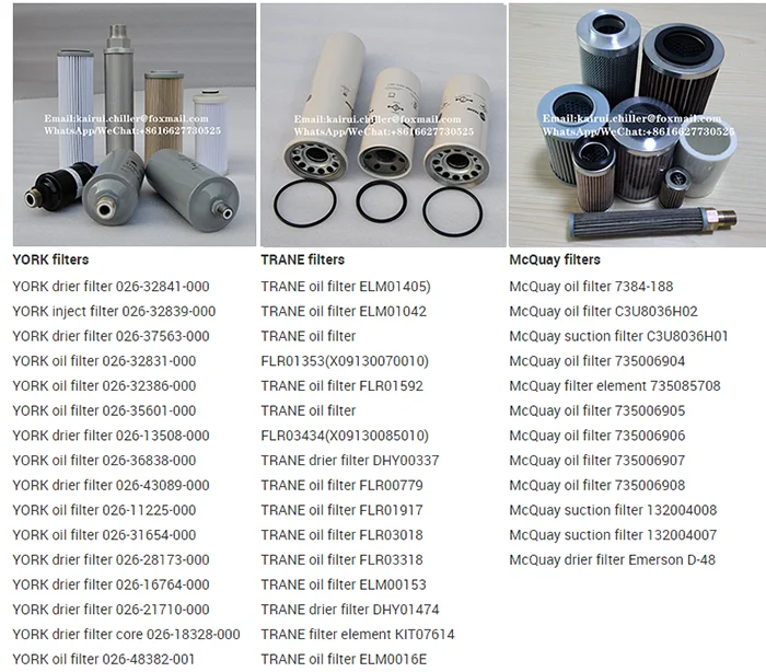 HVAC Chiller Spare Parts - Carrier 06E Compressor Oil Pump