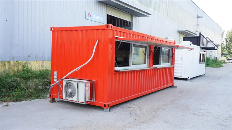 Commercial Modular Kitchen Shipping Container Store