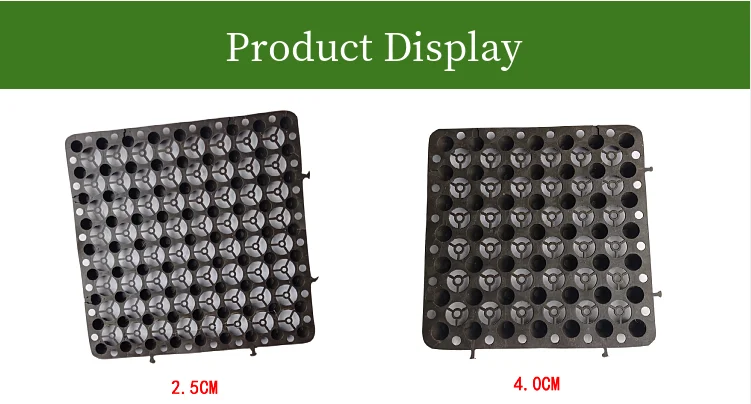 Honeycomb Water Filter Black Drainage Board HDPE for Roof Garden