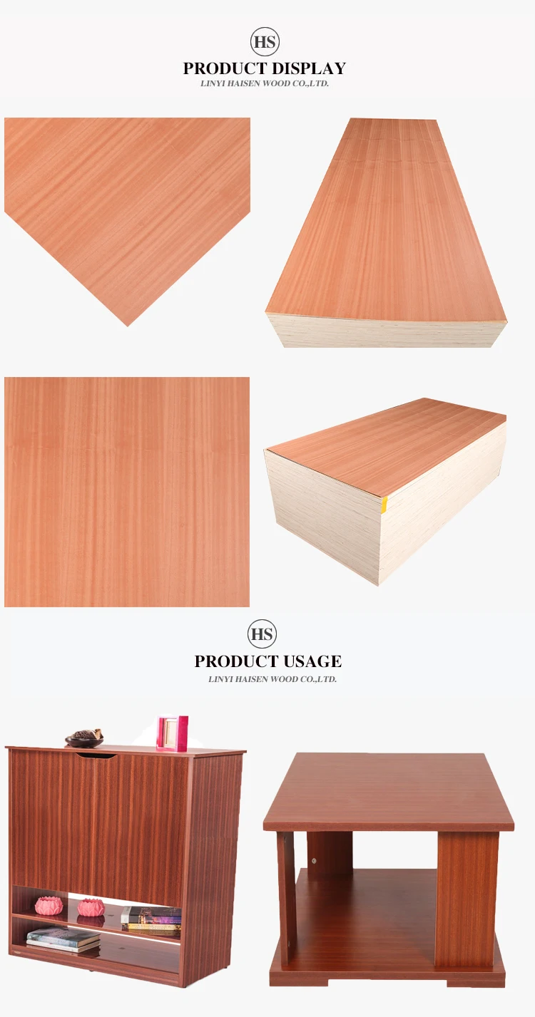 3mm Laminated Melamine Board Factory Produce 3/4'' 18mm E1 Birch ...
