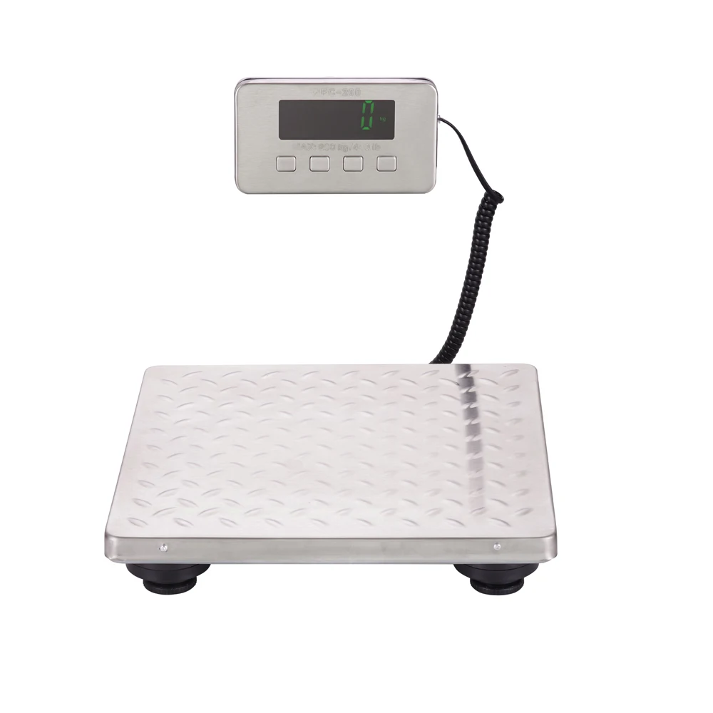 Rechargeable Stainless Steel Parcel Scale Industrial Platform Scale 200 ...