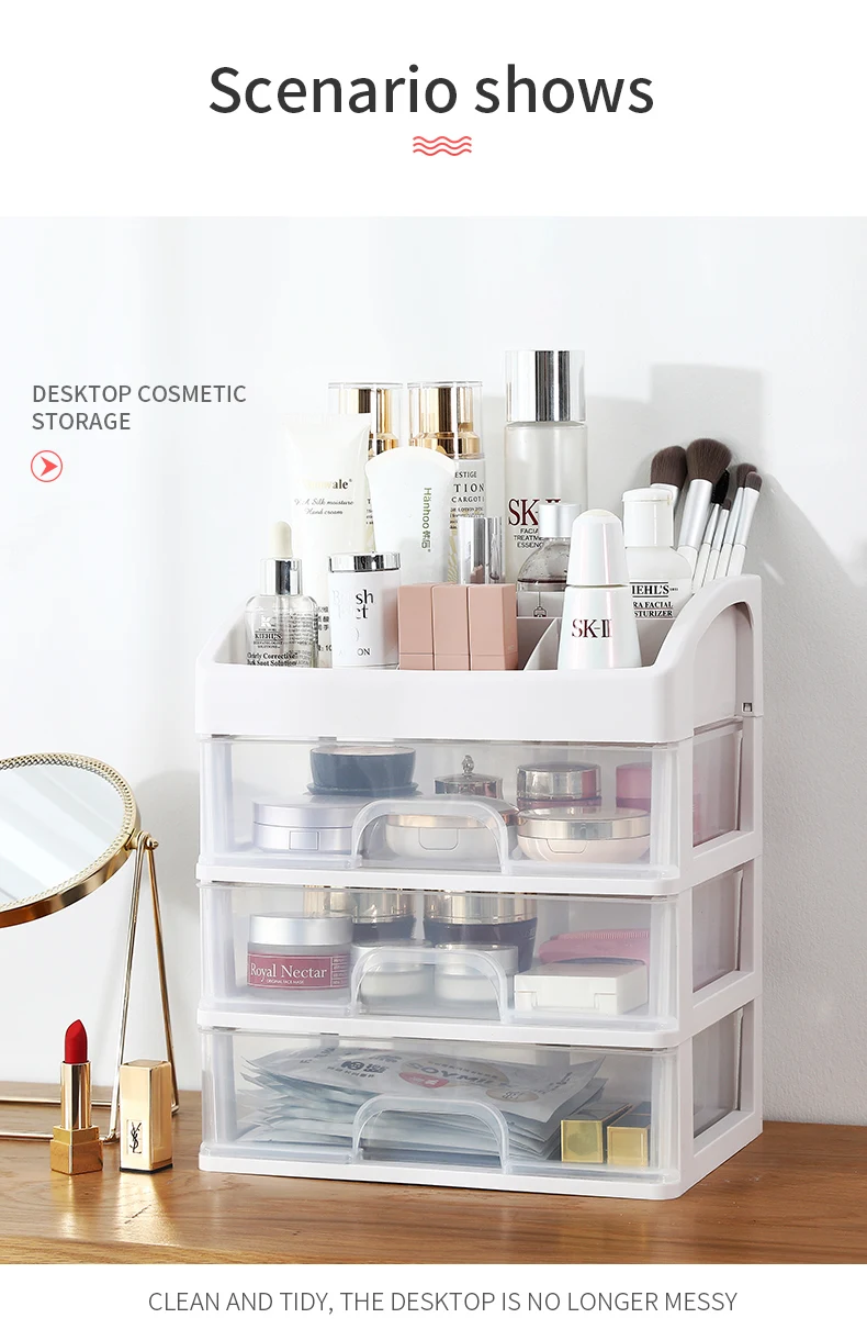 Cosmetic Drawer Organizer - Modern & Sustainable Storage