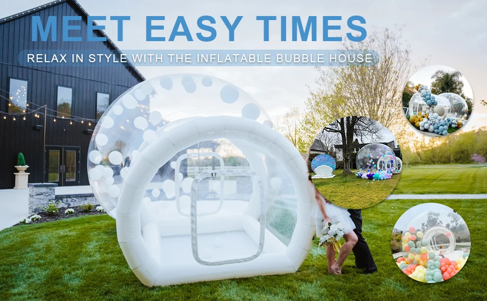Bubble Bounce House - Inflatable Fun for Kids & Events