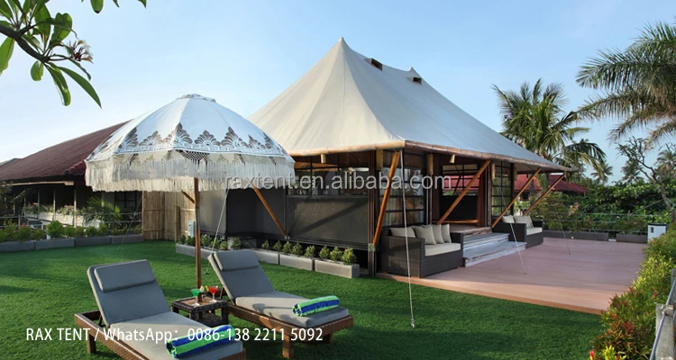 100 SQM Tent House for Permanent Living - Luxury & Durability