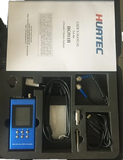 Portable Digital Vibration Meter Calibrator for Industrial Fields