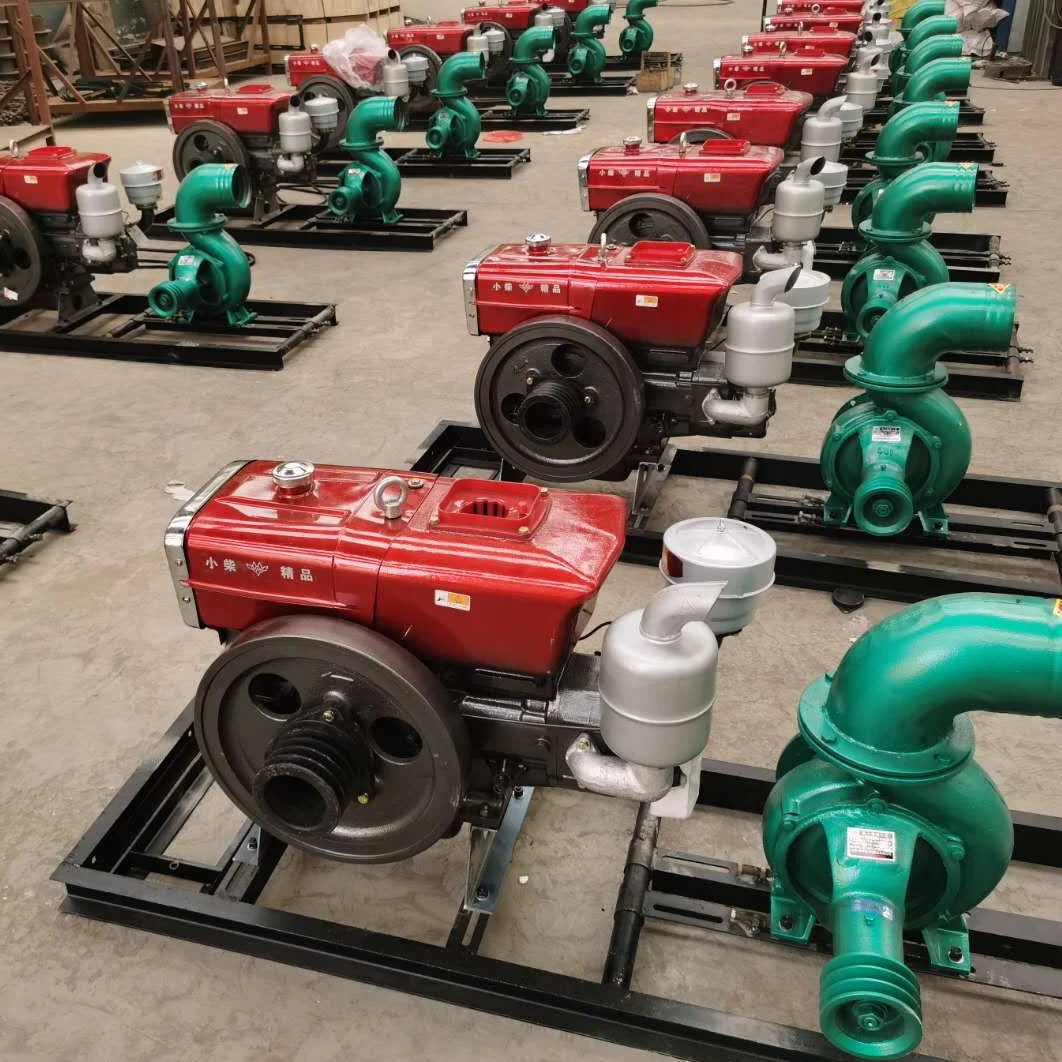 Irrigation Centrifugal Pump With Two Wheel Trailer - Buy Centrifugal ...