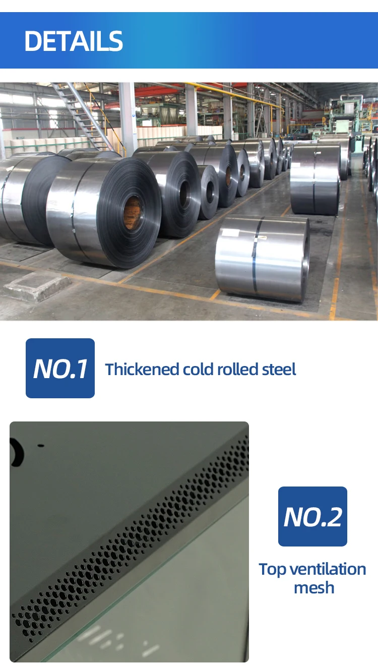 19 Inch Internet 9U Server Rack - DDF Waterproof Outdoor Cabinet