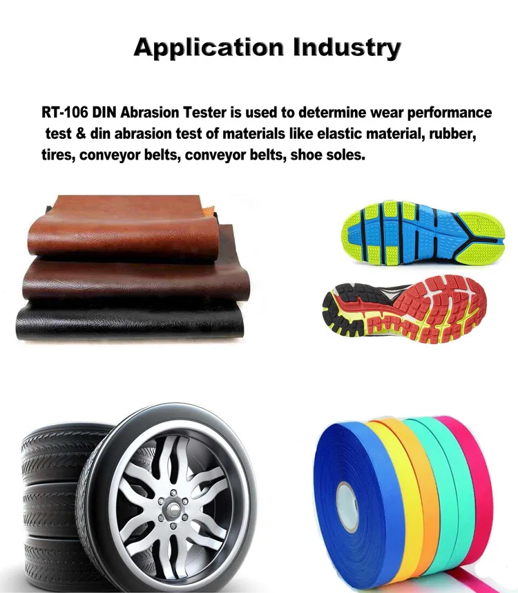 DIN 53516 SATRA TM 174 Abrasive Testing Machine - GAOXIN