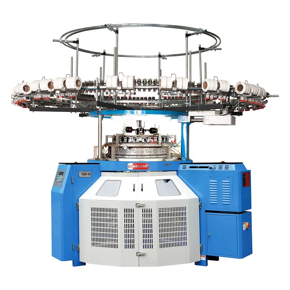 WELLKNIT PF Three Thread Fleece Circular Knitting Machine Single Fleece ...