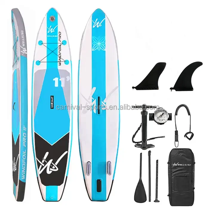 Windsurf Sup Board Fusion Drop Stitch Double Layer Inflatable Windsup Windsurfing Board With ...