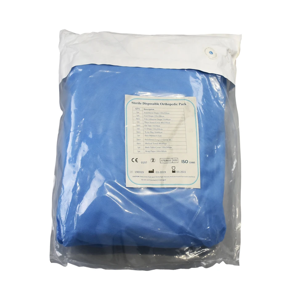 Hospital Disposable Knee Arthroscopy Extremity Surgery Drape Pack - Buy ...