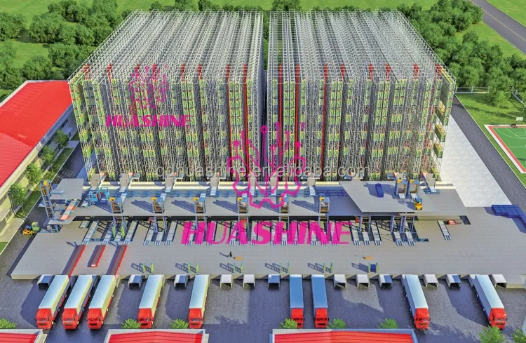 Huashine Intelligent Large Scale One-stop Asrs Logistics Center ...