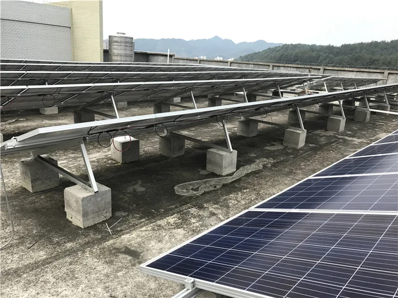 CHIKO Solar Panel Stand - Flat Roof Kits & Triangle Support