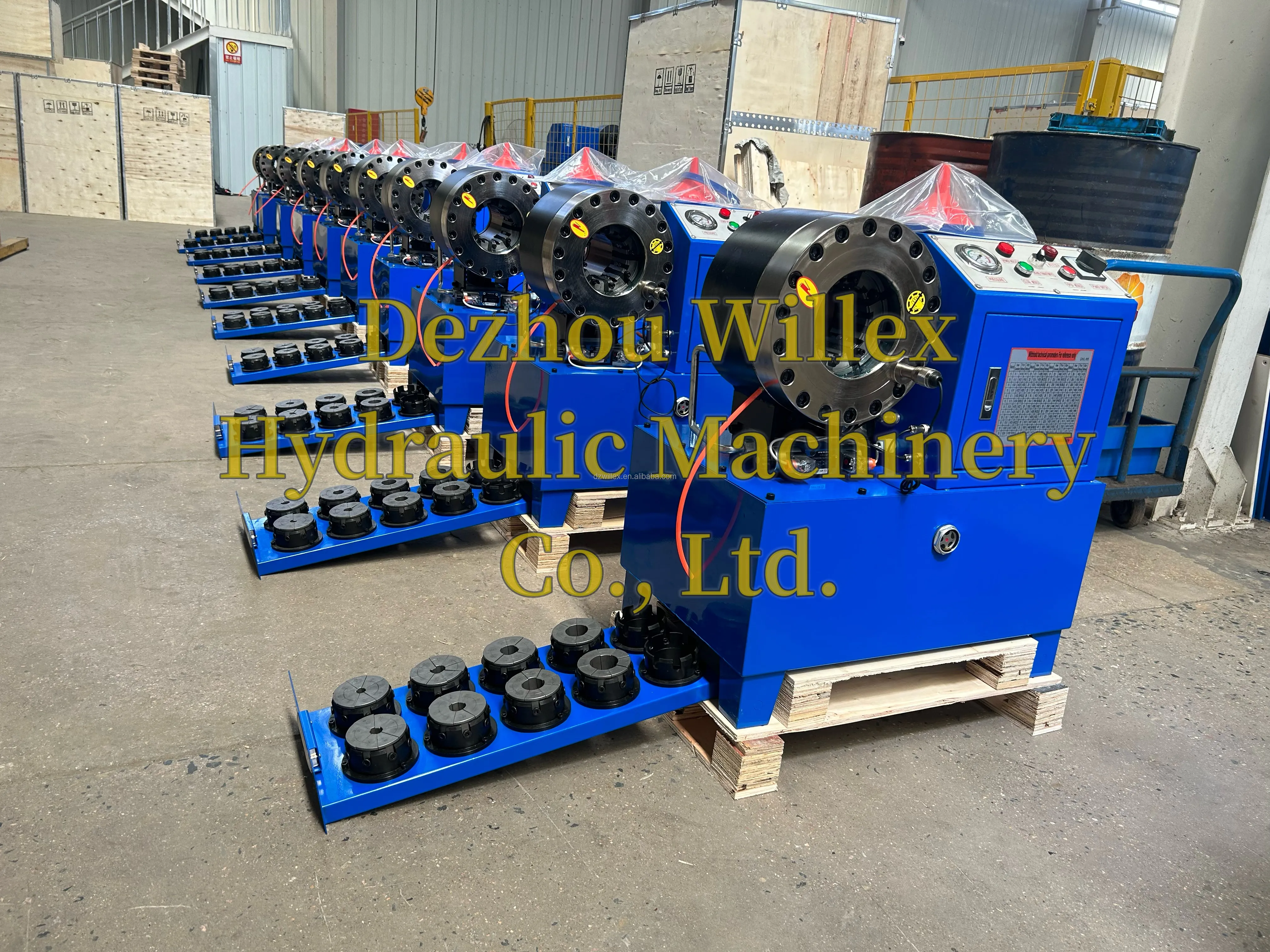 Dzw Sells Dx68/dx69 6-51mm Automatic Hose Crimping Machine With ...