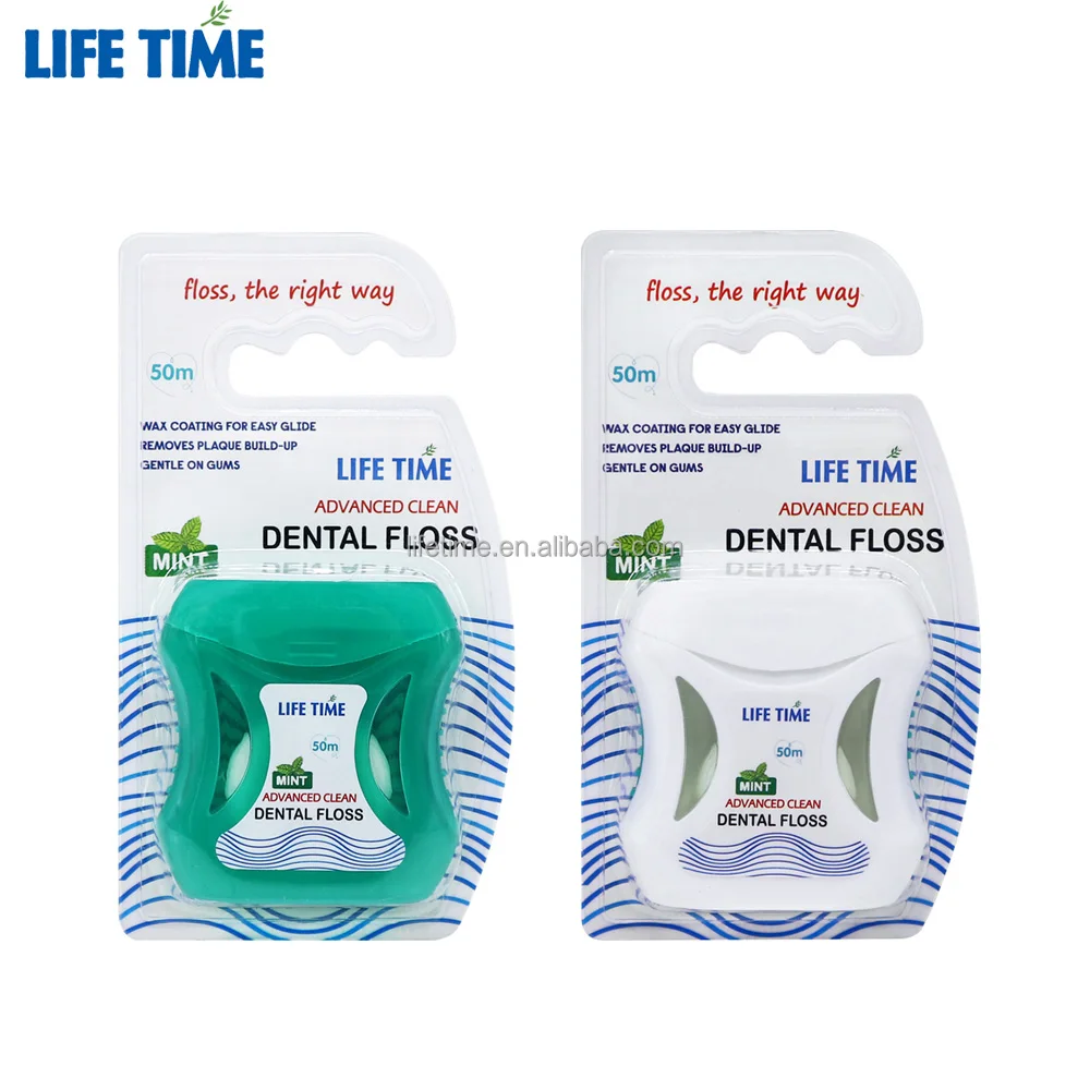 Custom Floss Teeth Flosser Oral Care Products Waxed Unwaxed Mint Dental ...