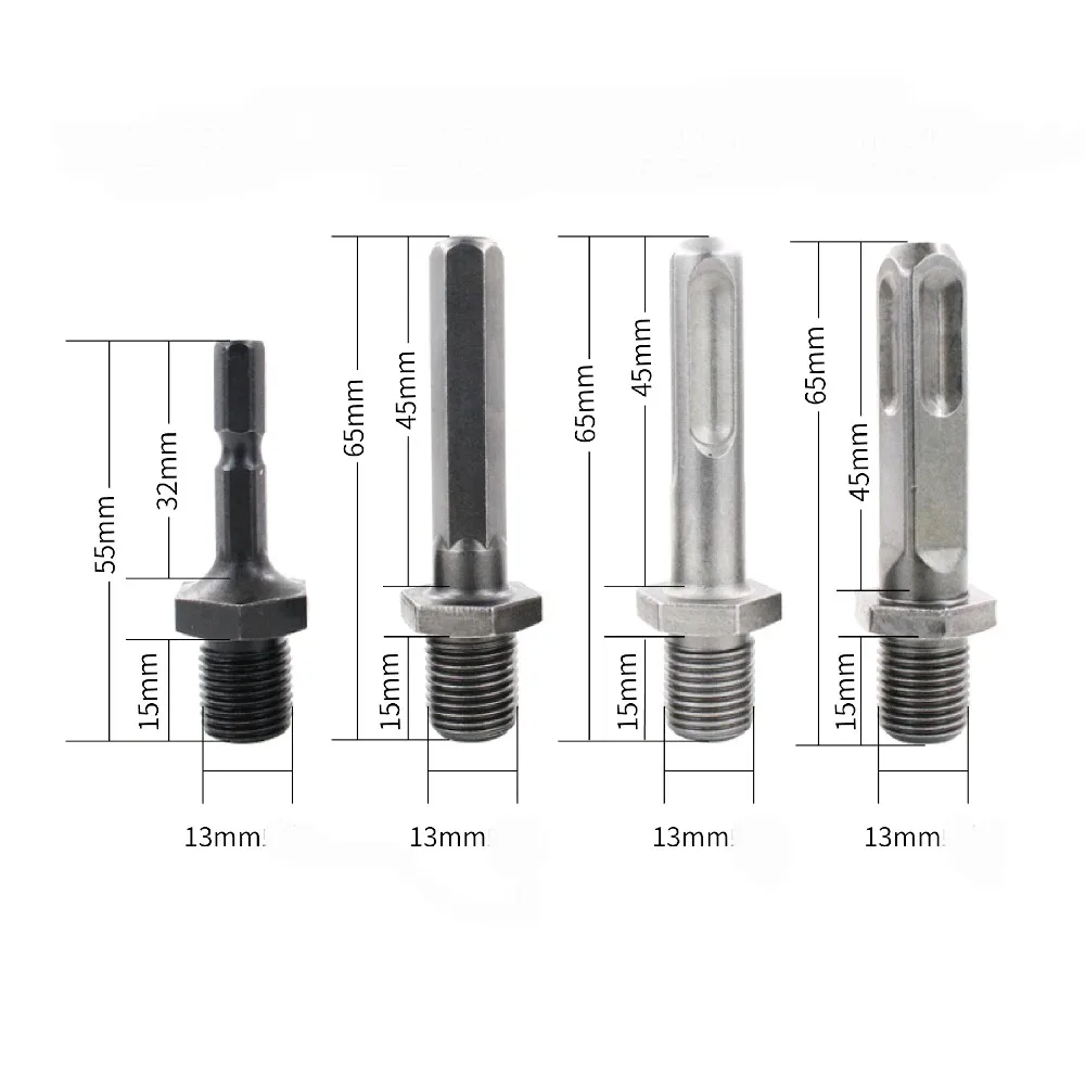 32/42mm Steel Square Shank/round Shank/hex Shank Wood Splitting Drill ...