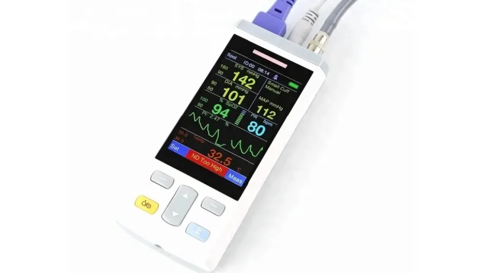 Medical Vet Multiparameter Portable Capnograph Spo2 Saturation Vital ...