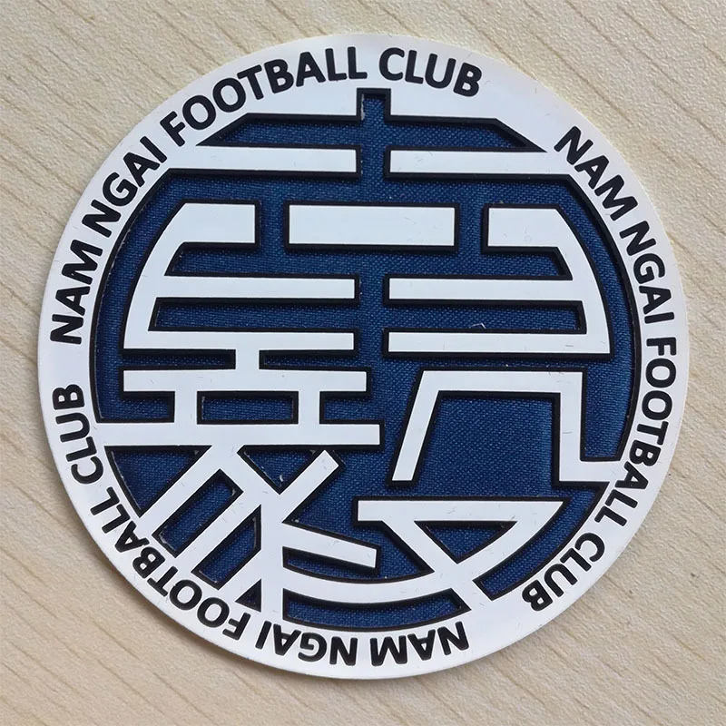 Custom Flock Printing Heat Transfer Patch Soccer Football Team Garment ...
