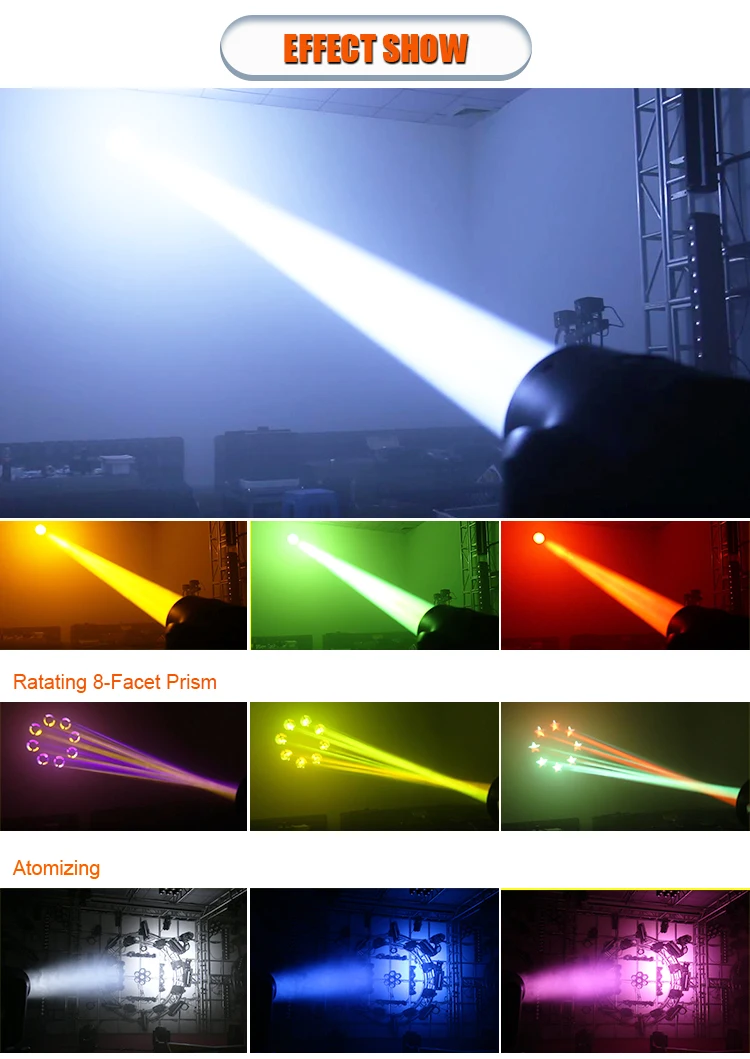 230w 7R Moving Head Profile Spot Lights Led Luces Luces Discoteca ...