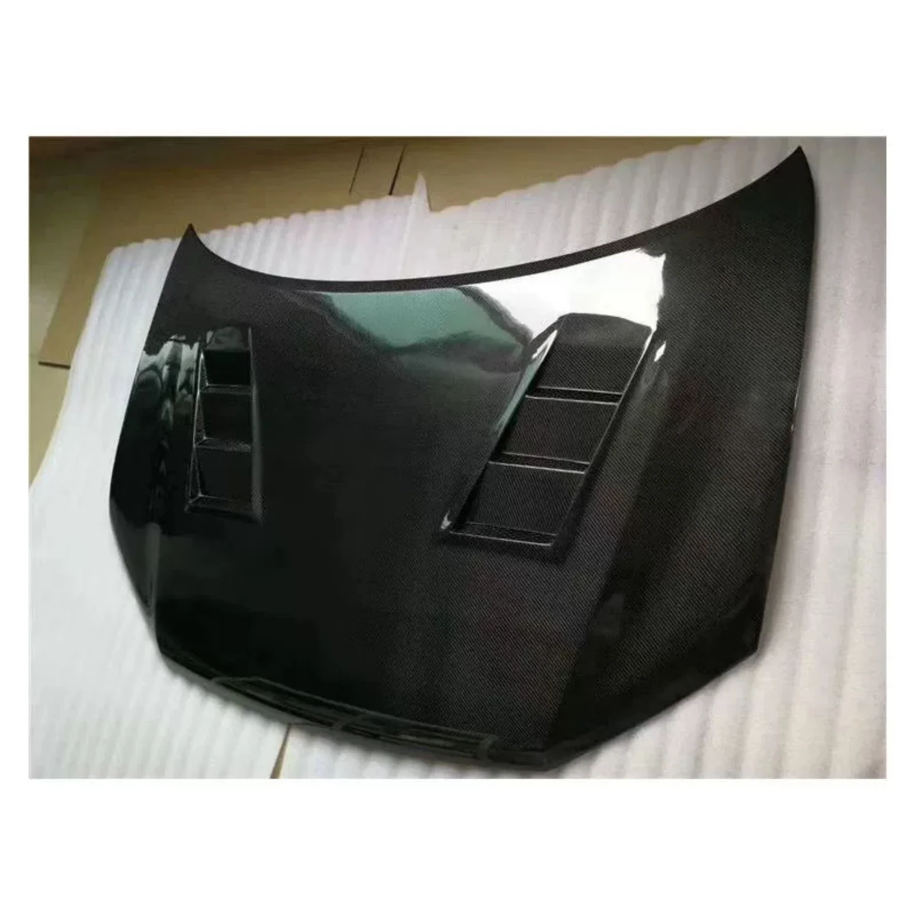 For Toyota Highlander Modified Carbon Fiber Engine Hood Engine Cover ...
