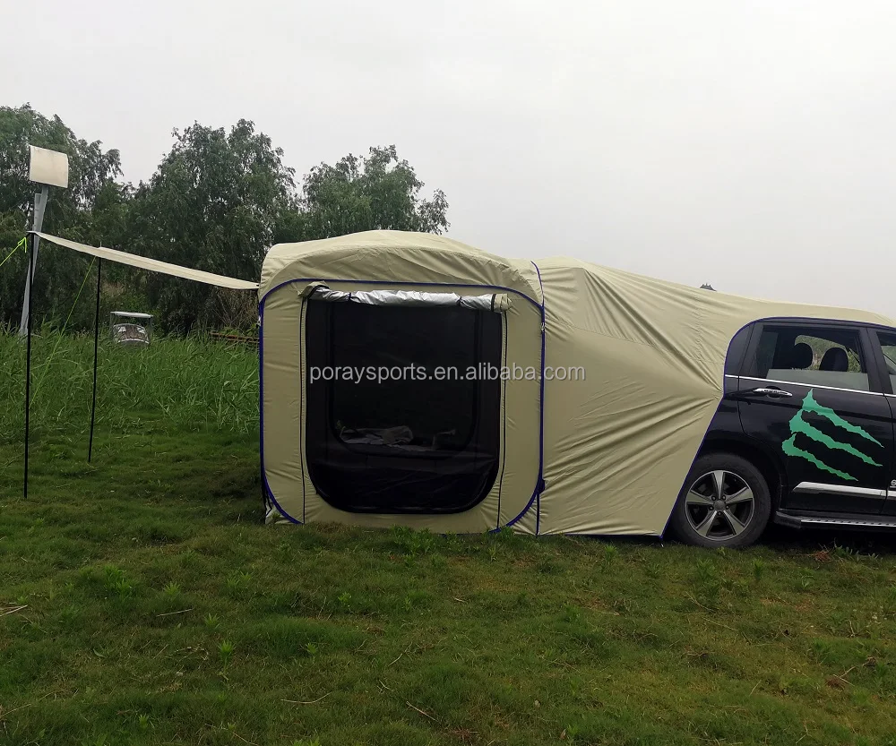 PORAY POP up SUV Car Tailgate Tent - Ideal for Outdoor Events