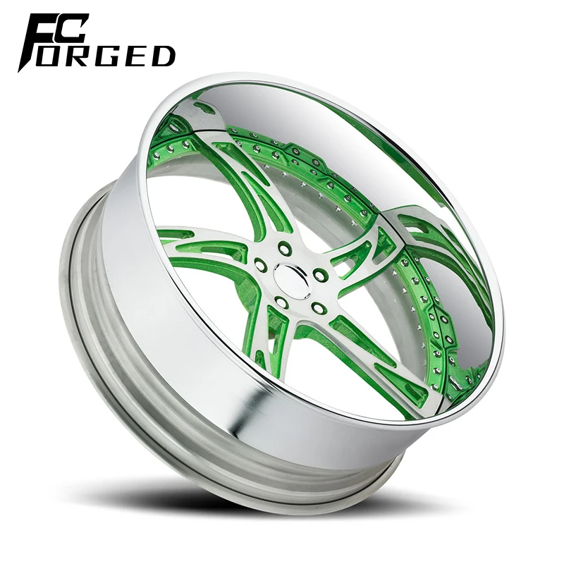 Aluminum Chrome Wheels - Durable 6061-T6 Alloy Rims