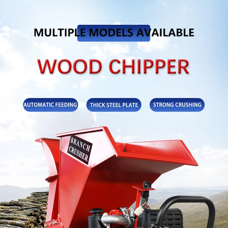 7.5hp Power Engine 5 "garden Tree Wheel Chopper For Sale Orchard ...