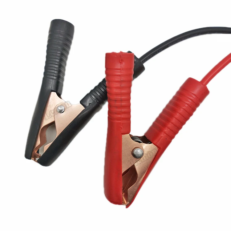 8 Gauge Alligator Clips to 50A Battery Connector Cable