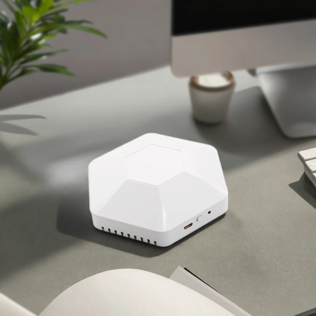 123*36mm Wall Mount Router Wifi Plastic Junction Box