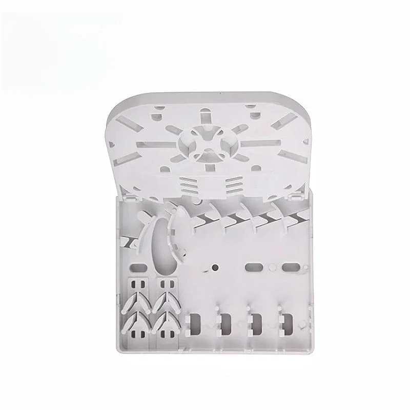 Ftth Fttx Fttb Micro Odf 4 Port Wall Outlet Box Faceplate 4 Core Fiber ...