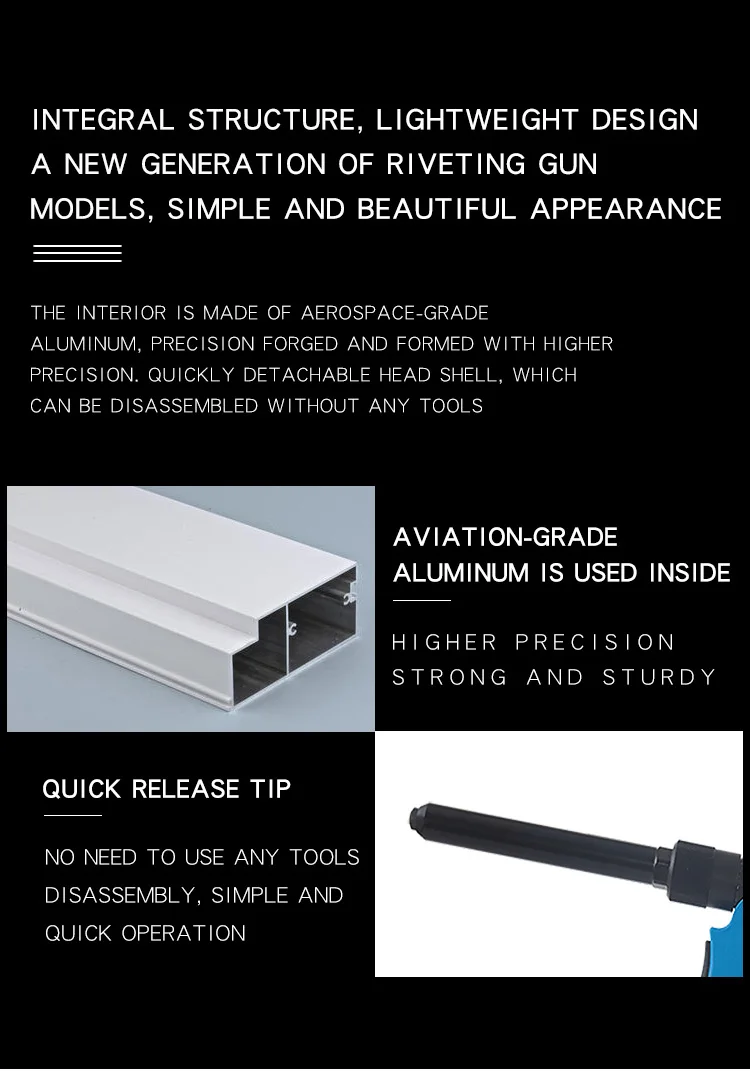 Efficient Riveting with the New Extra-Long Pneumatic Gun