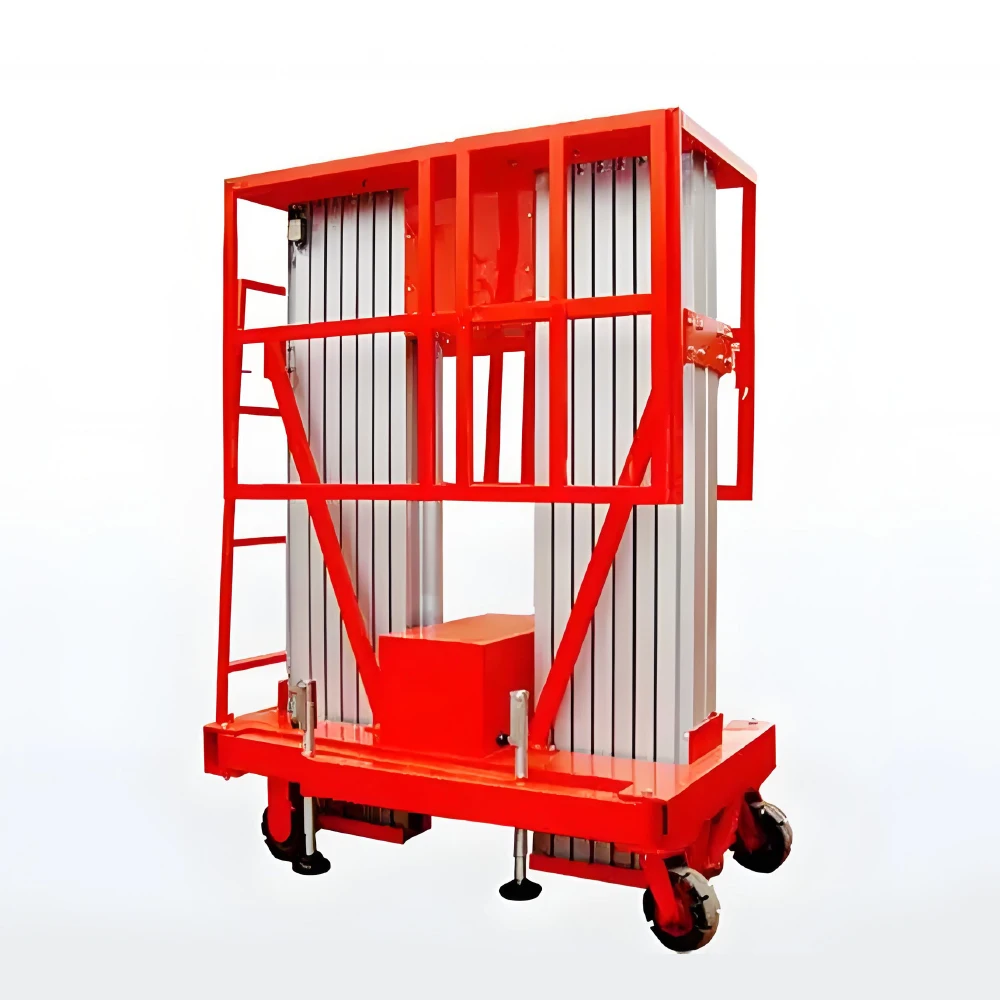 Single Column Hydraulic Manlift Aerial Work Scissor Lift Mechanism New ...