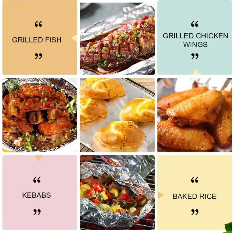 10 Micion 12 Micron 20 Micron 8011 1100 Food Grade Food Package Jumbo ...