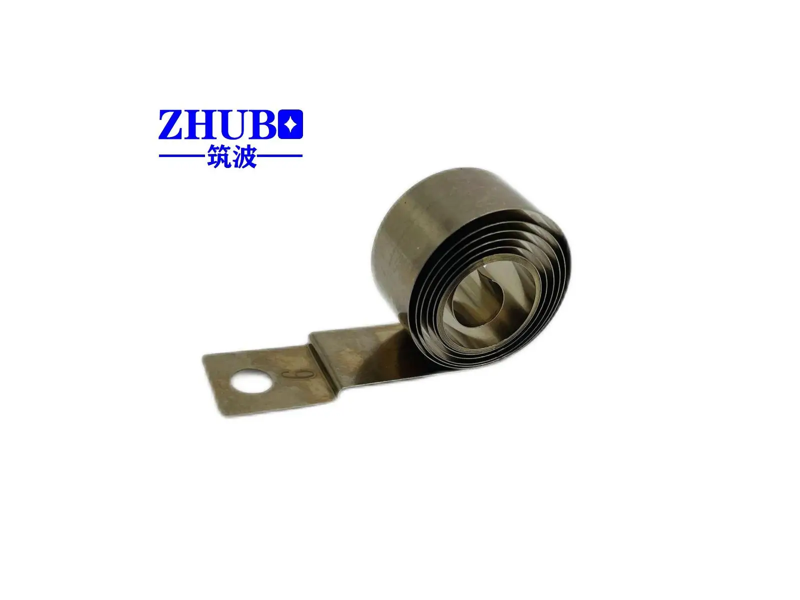 Galvanized Steel Strip Spiral Leaf Spring Spiral Clock Spring For ...