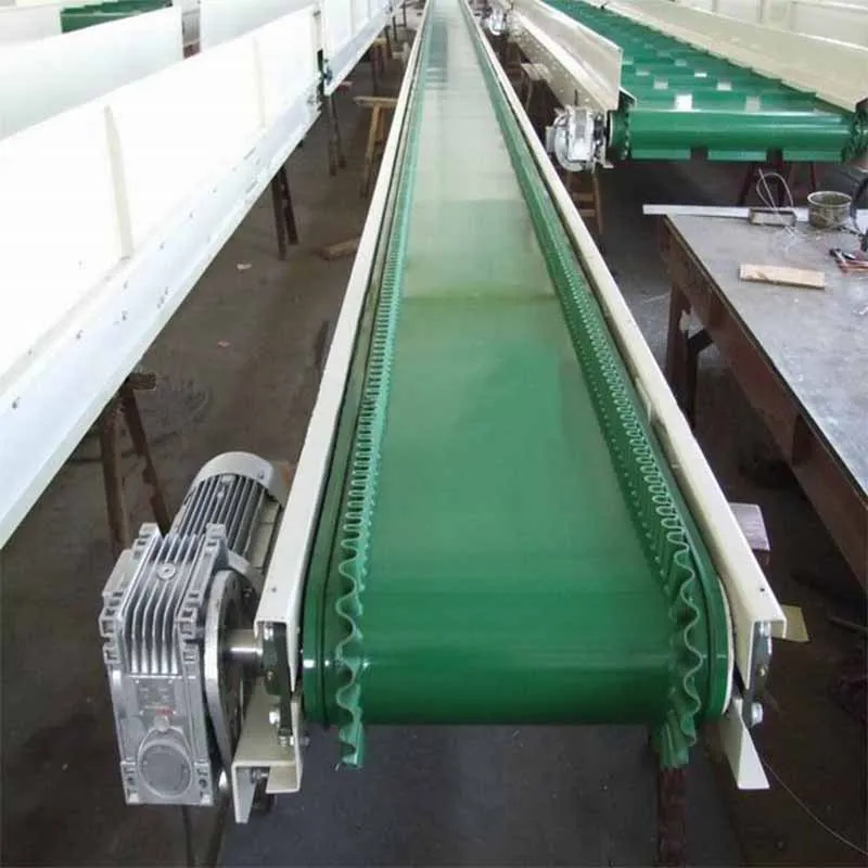 Electrical Powered Customize Belt Conveyors Warehouse Flexible Conveyor ...