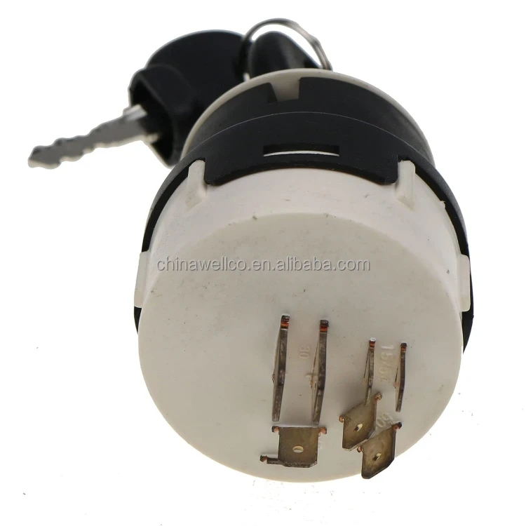 Ignition Switch with 2 Keys 87431469 for Backhoe Loader B115B B100BLR