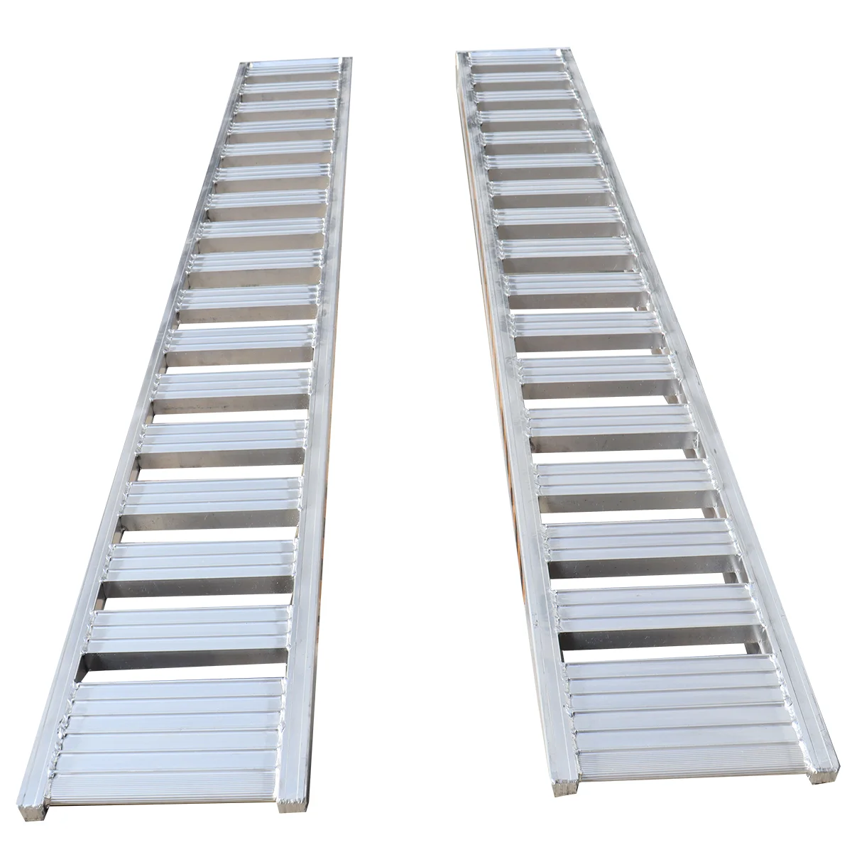 Folding Pickup Truck Aluminum Ladder Ramps For Trucks Lightweight ...