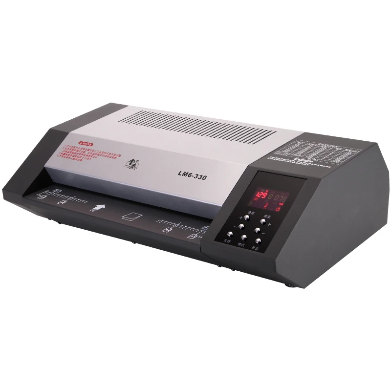 Laminating Machine RAYSON LM6-330 Six Rollers Paper Photo Document Cold and Hot Laminator ...