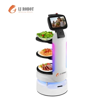 Artificial Intelligence Food Delivery Robot Restaurant Equipment - Buy ...