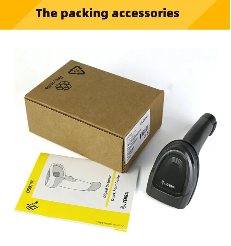 High Quality Industrial 2d Barcode Inventory Scanner Handheld For Zebra ...