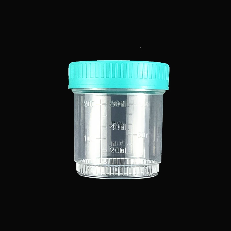 Laboratory Test Sterile Specimen Storage Container 60ml Medical High ...