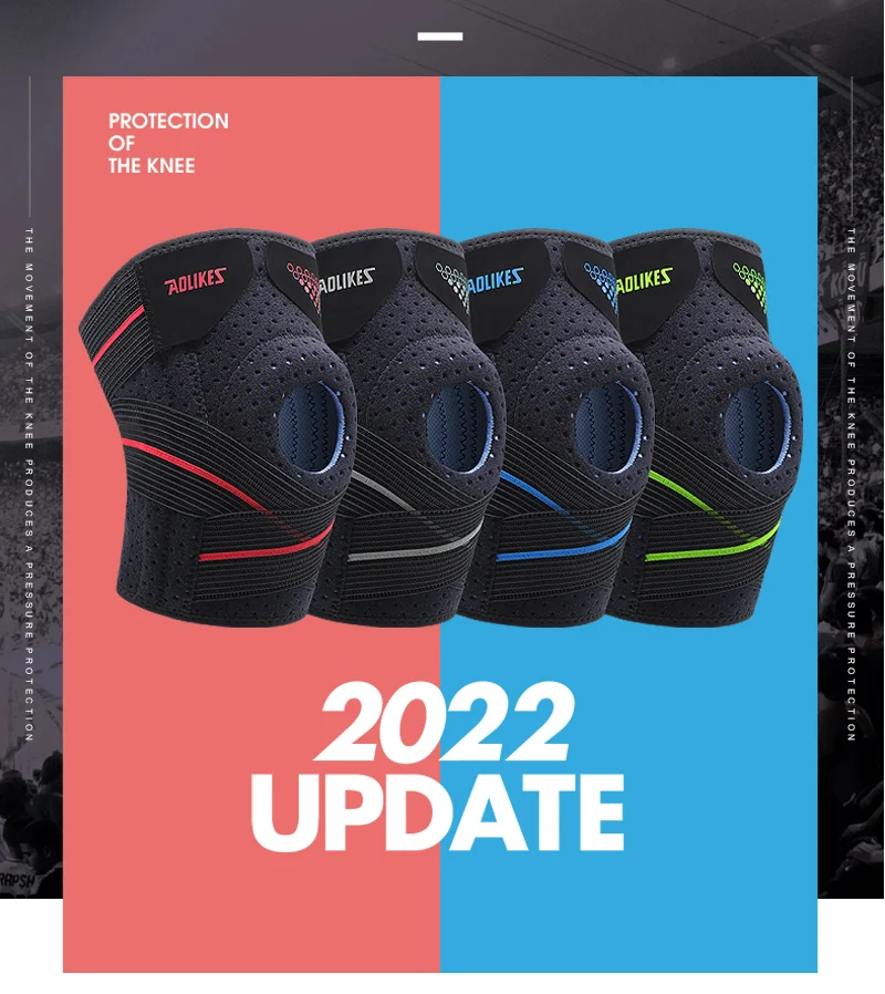 Aolikes High Quality Elastic Compression Neoprene Knee Brace For ...