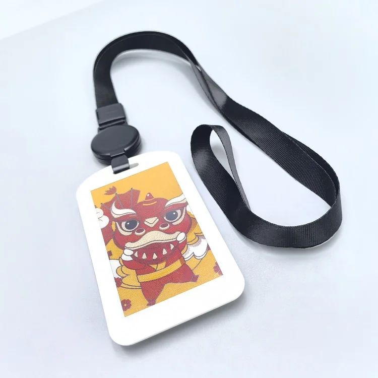Smart ID Card - Office Employee E-Ink Digital Work Badge