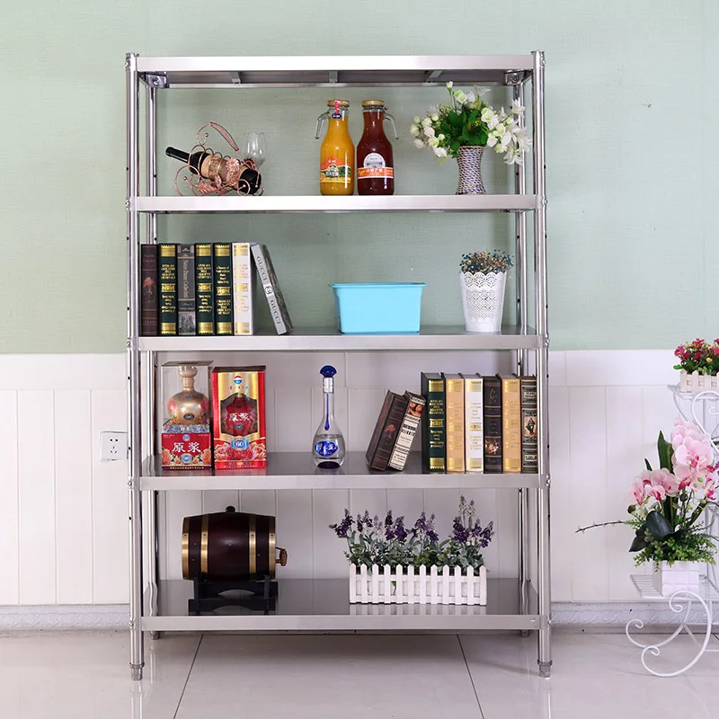 Heavy-duty Stainless Steel Kitchen Storage Shelf Detachable Kitchen ...