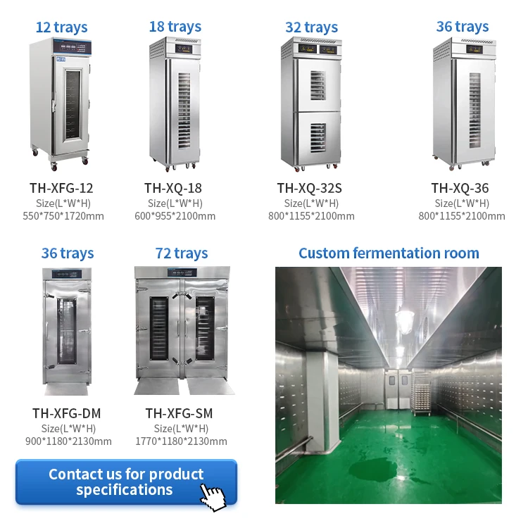 18 Trays Bread Fermentation Machine - Efficient Proofer