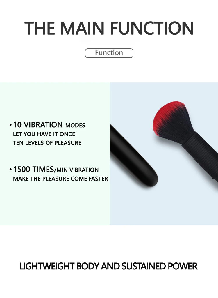 New Rechargeable Clitoris Stimulator Camouflage Sex Toy 10 Modes