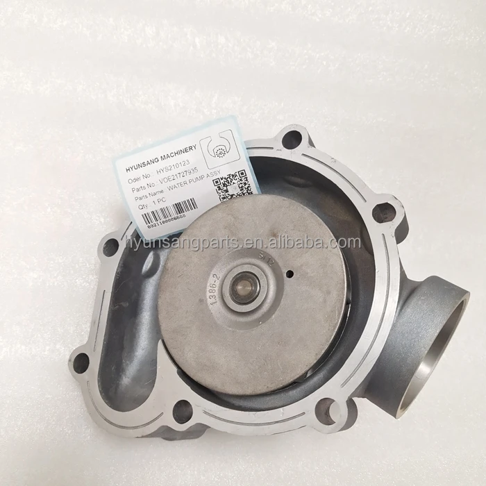 Hyunsang Excavator Spare Parts - Water Pump Assy VOE21727935