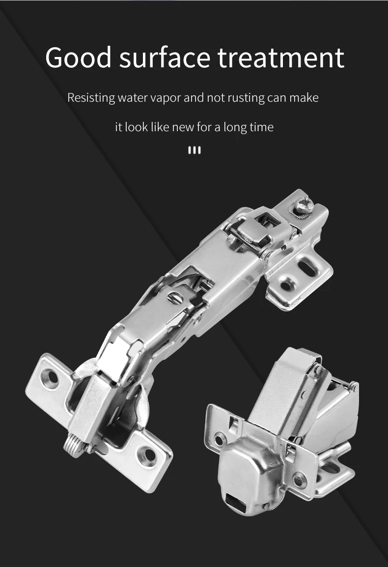 Iron 165 Degree Cabinet Hinge - Durable & Versatile
