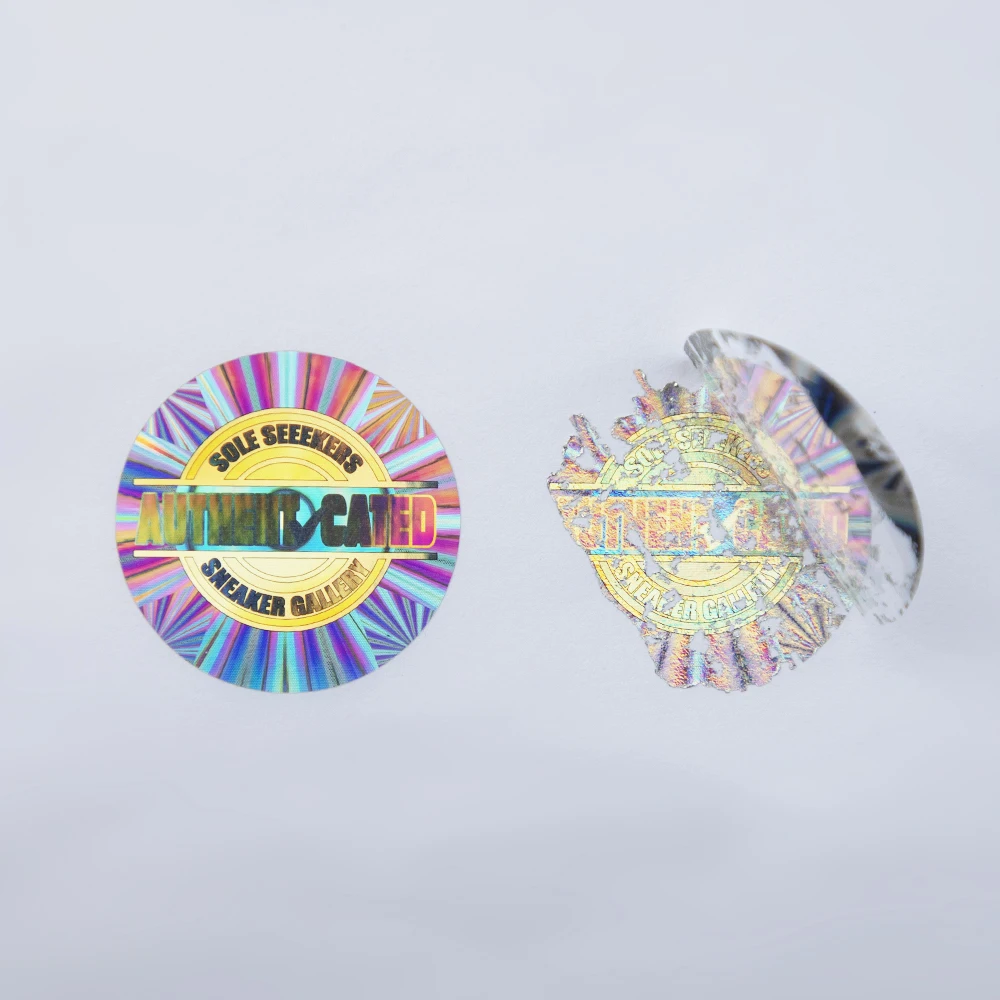 Custom Anti Counterfeit Hologram Qr Code Label Security Hologram ...